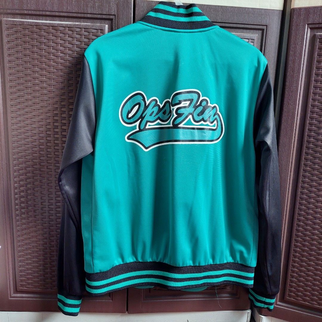 Ops Fin Varsity Jacket, Men's Fashion, Coats, Jackets and Outerwear on ...
