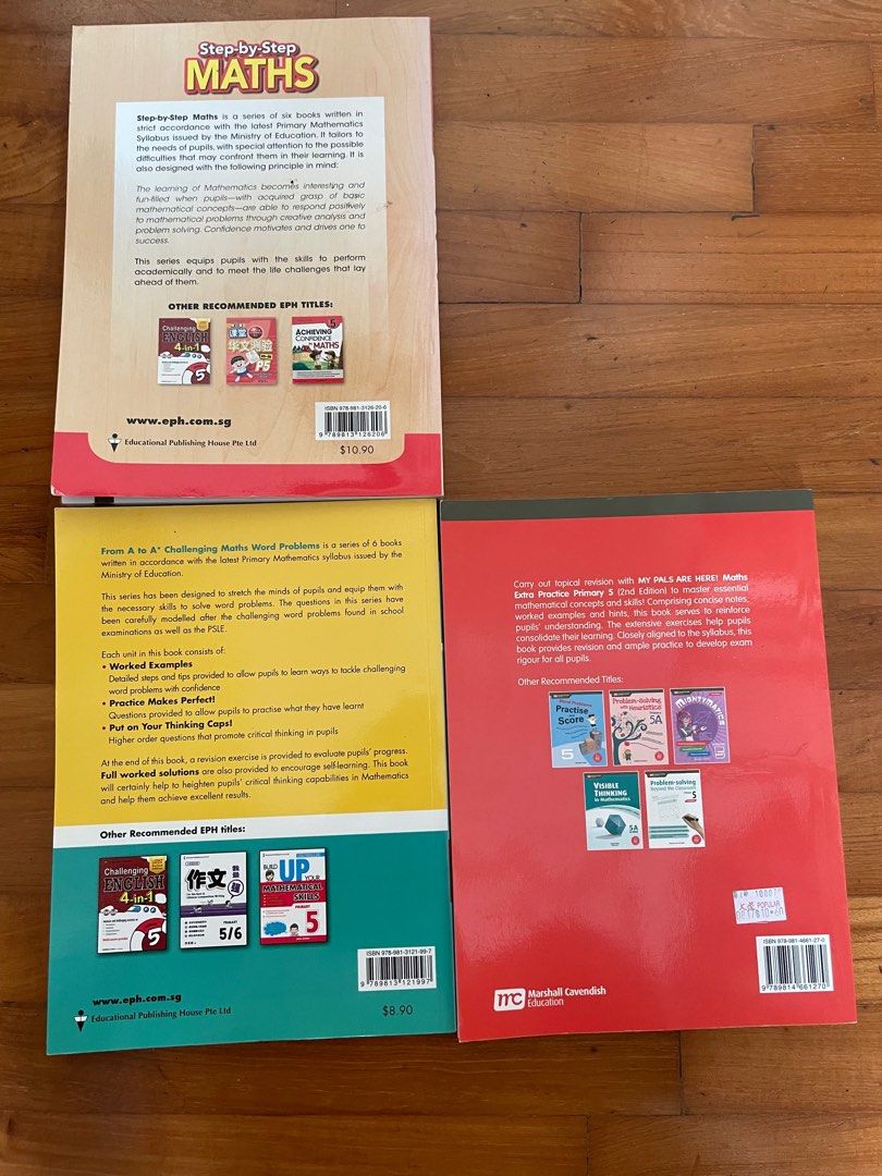 P5 Maths assessment book, Hobbies & Toys, Books & Magazines, Assessment ...