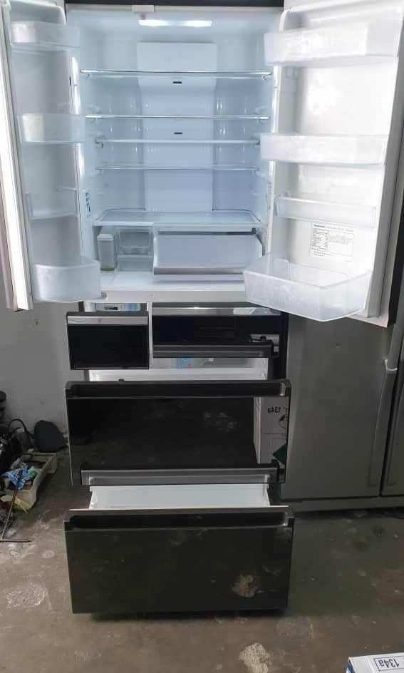 Panasonic inverter Glasses fridge auto ice maker, TV & Home Appliances ...
