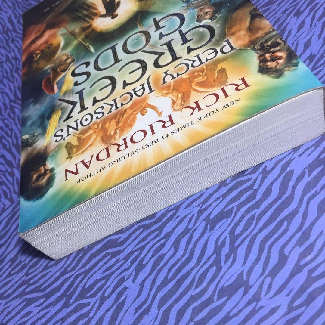 Percy Jackson's Greek Gods by Rick Riordan, Hobbies & Toys, Books ...