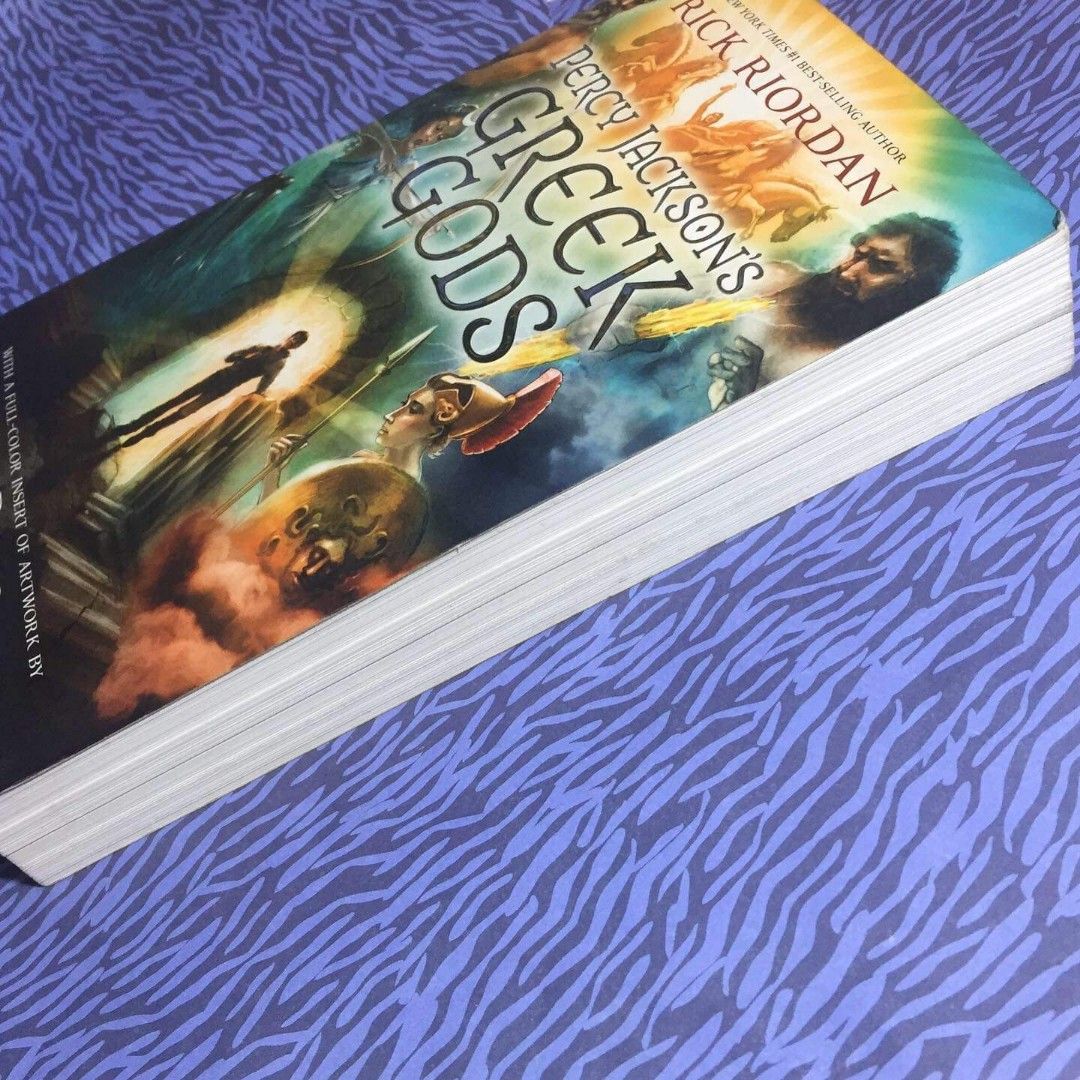 Percy Jackson's Greek Gods by Rick Riordan, Hobbies & Toys, Books ...
