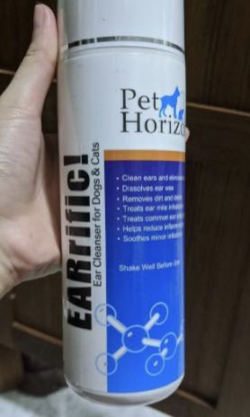 Pet Horizon Ear Cleanser for Dogs and Cats (500ml), Pet Supplies ...
