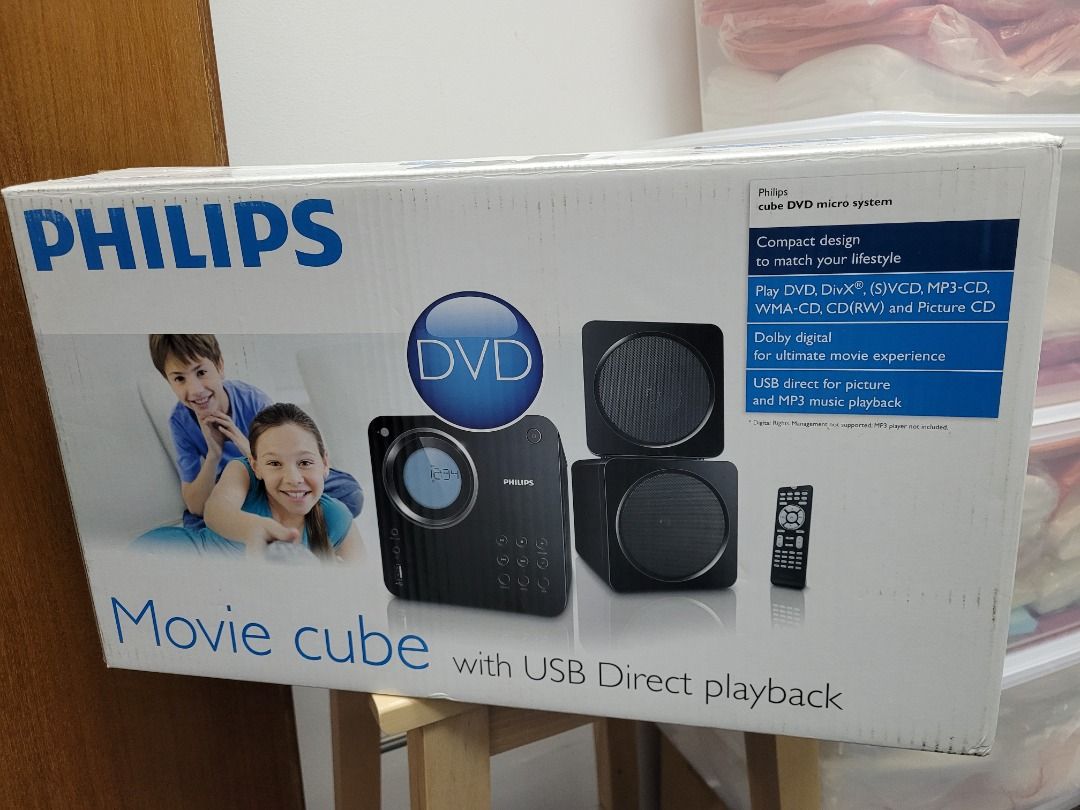 Philips DVD Micro Theater MCD107/98, TV & Home Appliances, TV ...