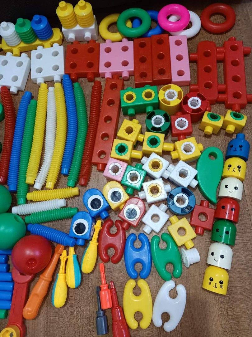 Pipes & Tubes Linking Toys, Hobbies & Toys, Toys & Games on Carousell