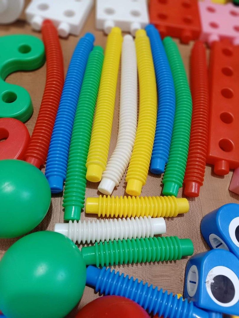 Pipes & Tubes Linking Toys, Hobbies & Toys, Toys & Games on Carousell