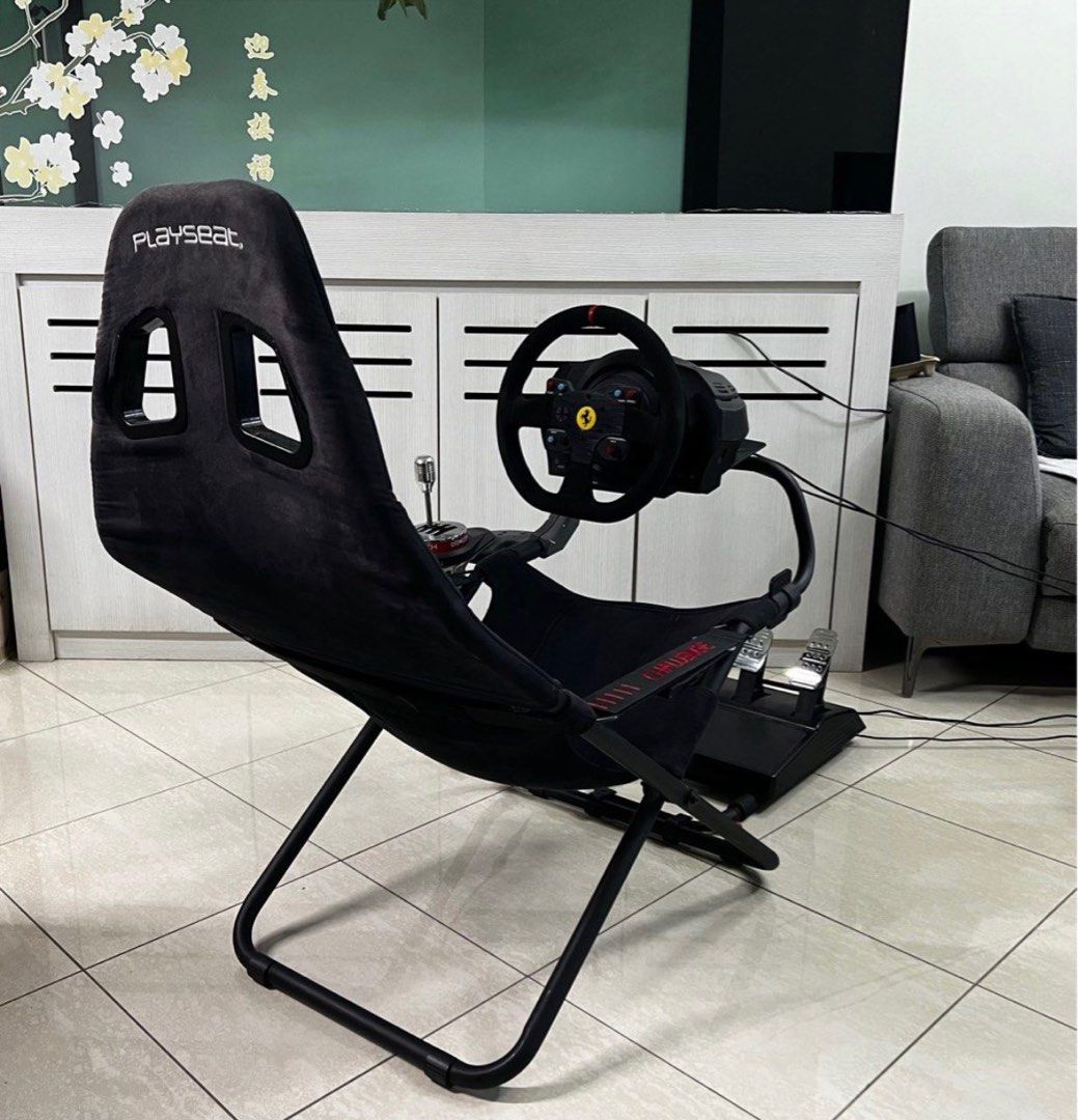Playseat Challenge + Thrustmaster T300 Ferrari Integral Wheel + T3PA ...