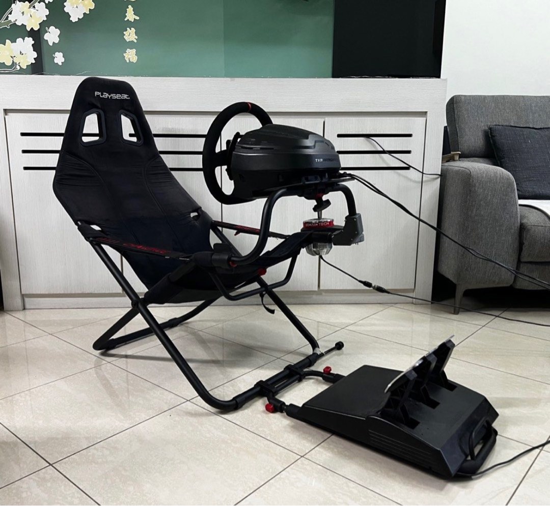 Playseat Challenge + Thrustmaster T300 Ferrari Integral Wheel + T3PA ...
