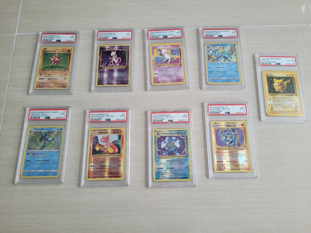 Pokemon PSA Cards Collection Set, Hobbies & Toys, Toys & Games on Carousell