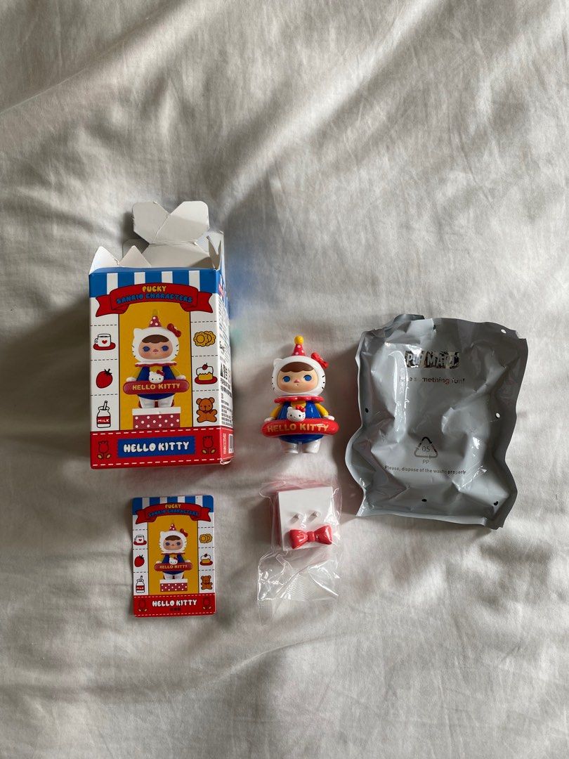 Popmart Hello Kitty x Pucky, Hobbies & Toys, Toys & Games on Carousell