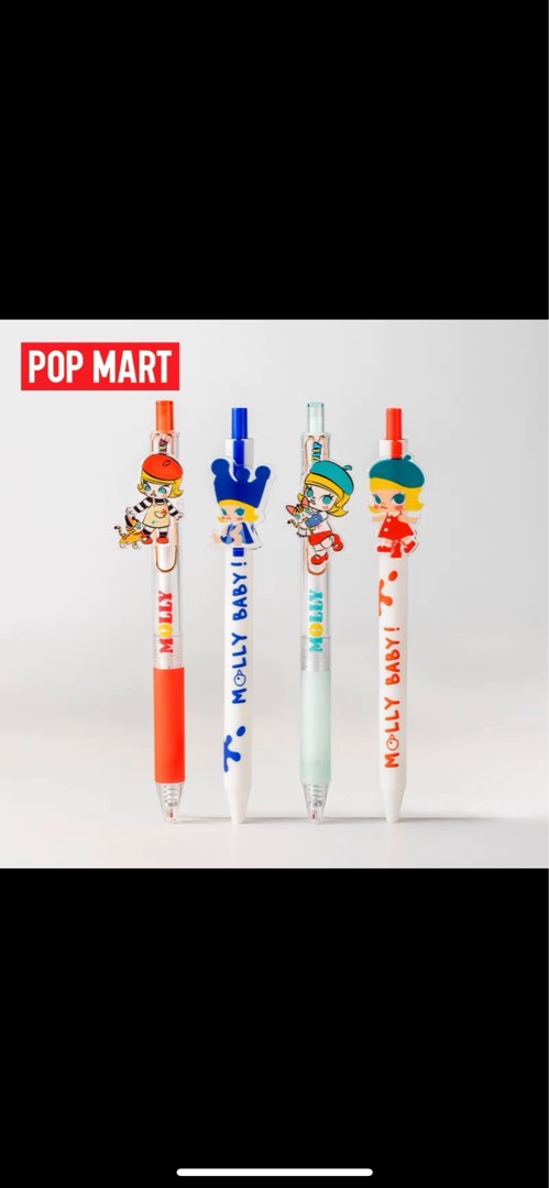 Popmart Molly The Painter Pen, Hobbies & Toys, Stationery & Craft ...