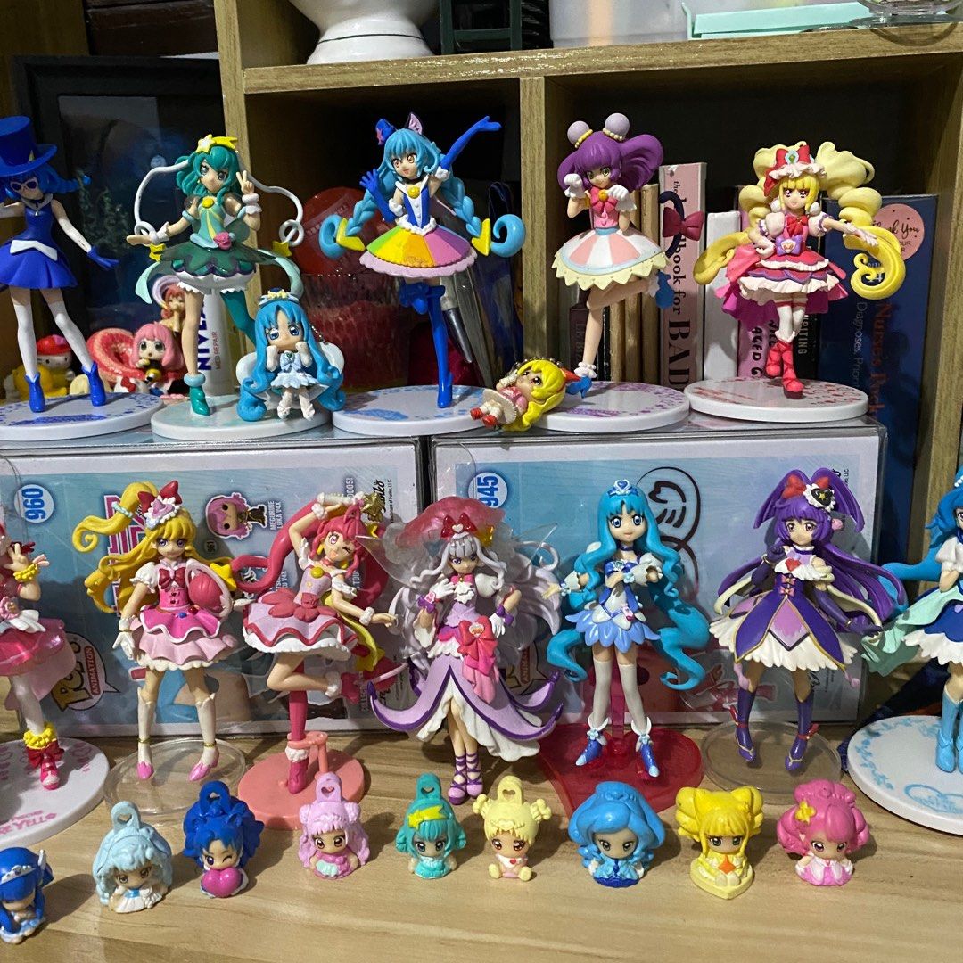 Precure figure set, Hobbies & Toys, Toys & Games on Carousell