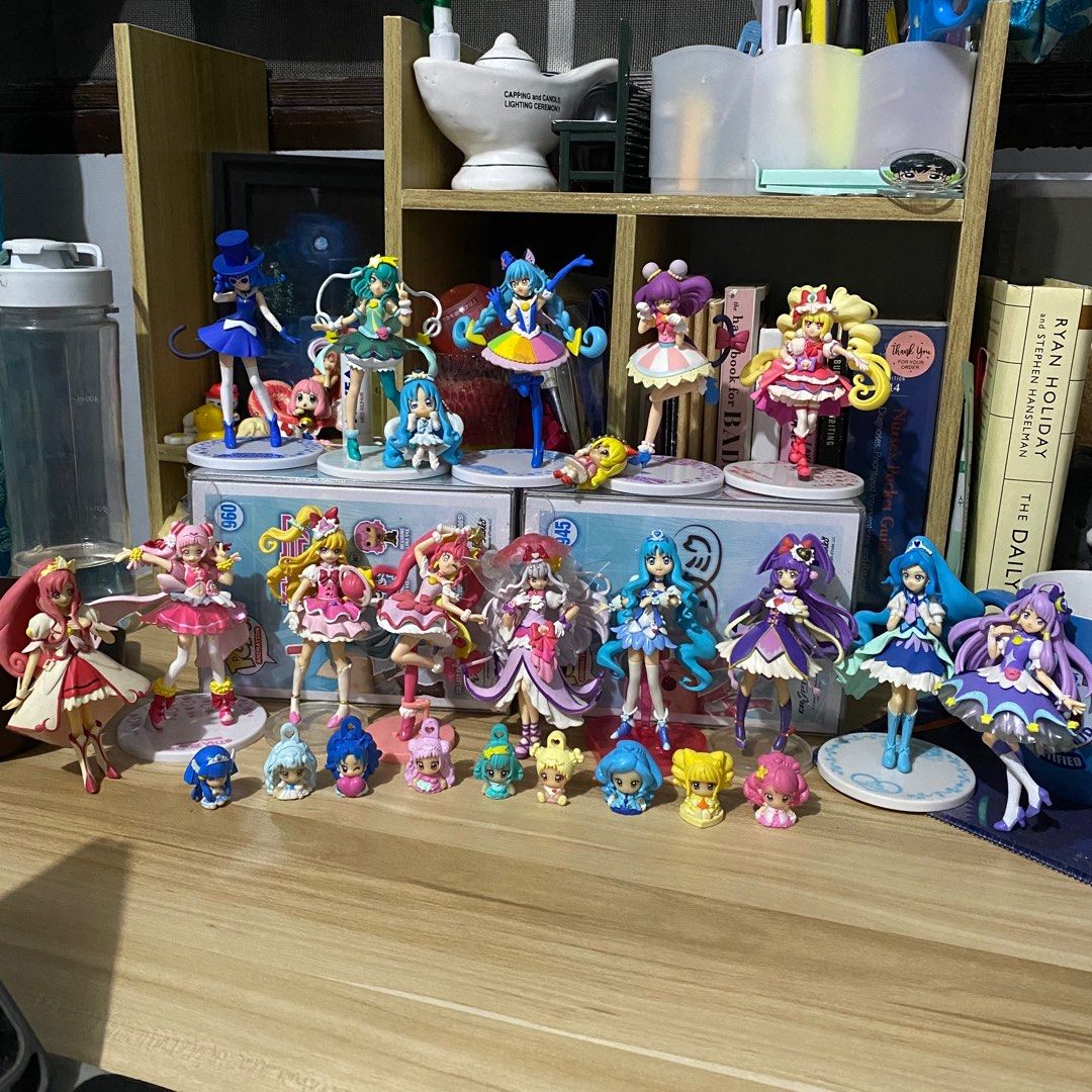 Precure figure set, Hobbies & Toys, Toys & Games on Carousell