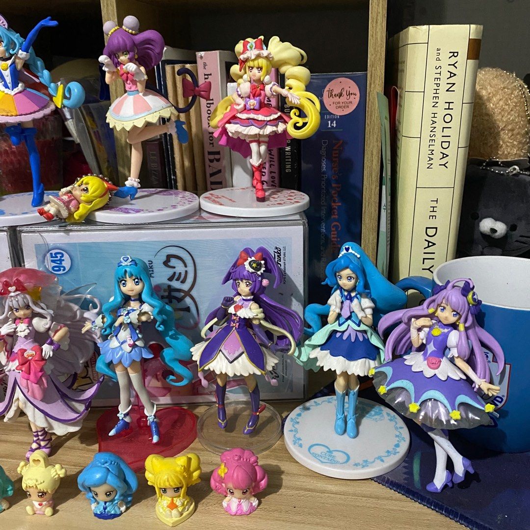 Precure figure set, Hobbies & Toys, Toys & Games on Carousell