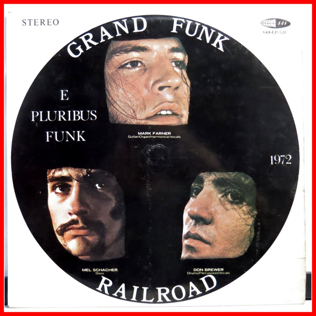 Pre Owned Rare 1972 Grand Funk Railroad On Sas Label Hobbies And Toys