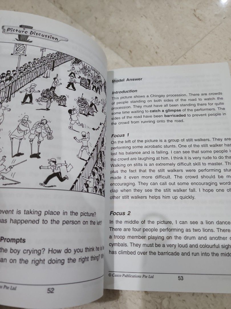 Pri 5 English Oral and Model Compositions, Hobbies & Toys, Books ...