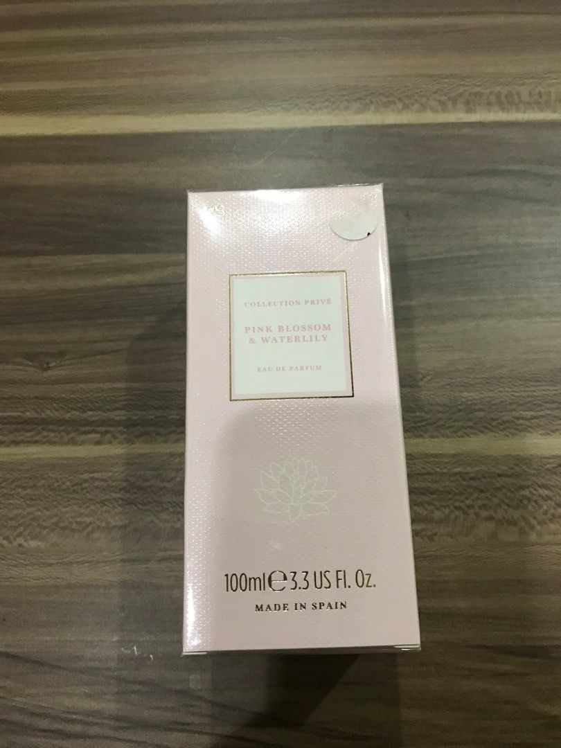 Primark Pink Blossom & Waterlily Perfume 100ml, Beauty & Personal Care ...