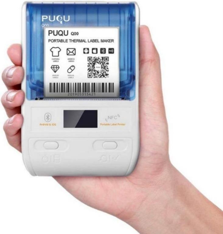 (Printer and charger only) PUQU Label Maker | Portable Bluetooth ...