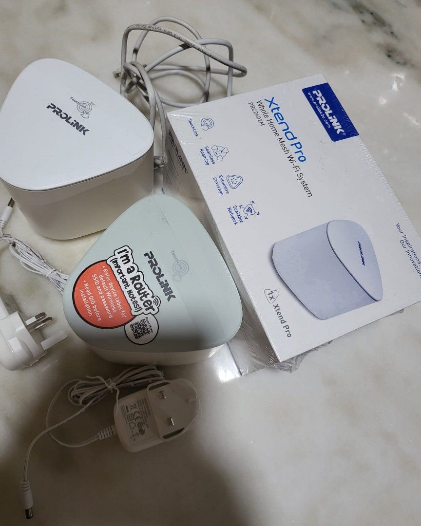 Prolink Xtend Pro AC1200 Whole Home Mesh Wi-Fi System, TV & Home ...