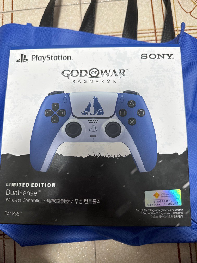 PS5 Dualsense Controller Limited edition ( GOW ), Video Gaming, Gaming ...