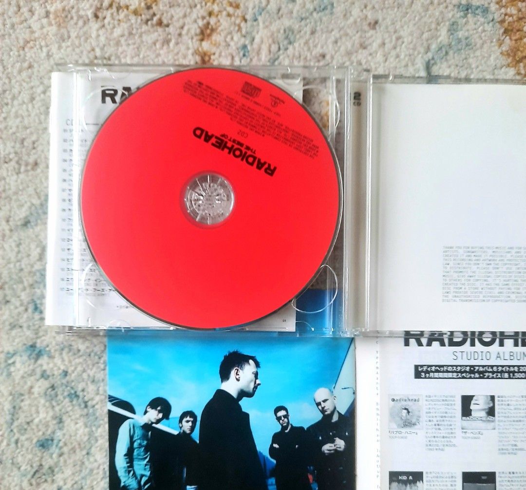 Radiohead - The Best Of TOCP-70521 CD, Hobbies & Toys, Music & Media, CDs & DVDs on Carousell