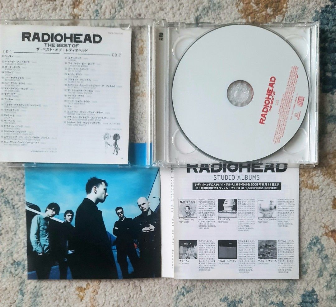 Radiohead - The Best Of TOCP-70521 CD, Hobbies & Toys, Music & Media ...