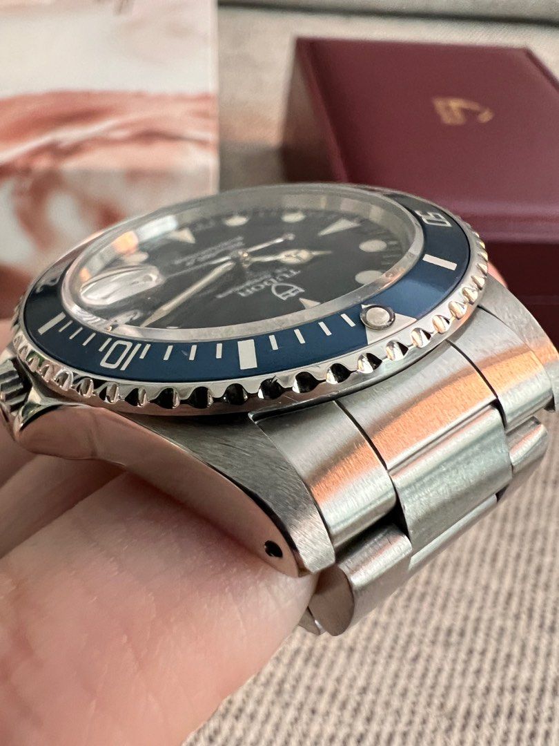 (RARE) Tudor Submariner Blue 75090, Luxury, Watches on Carousell