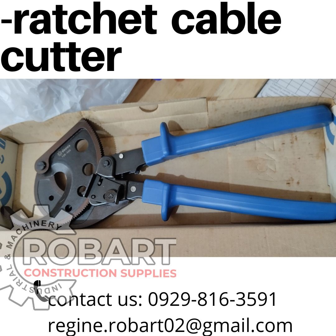 -ratchet cable cutter, Commercial & Industrial, Construction Tools ...