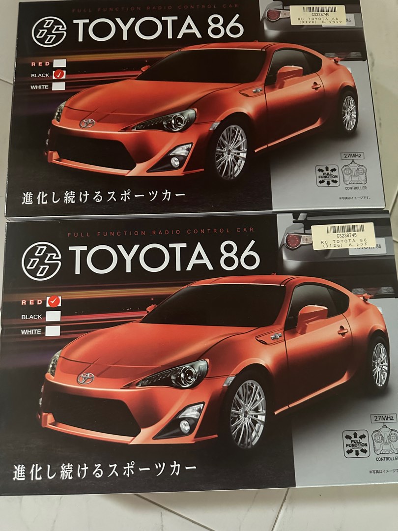 RC control car - Toyota 86, Hobbies & Toys, Toys & Games on Carousell