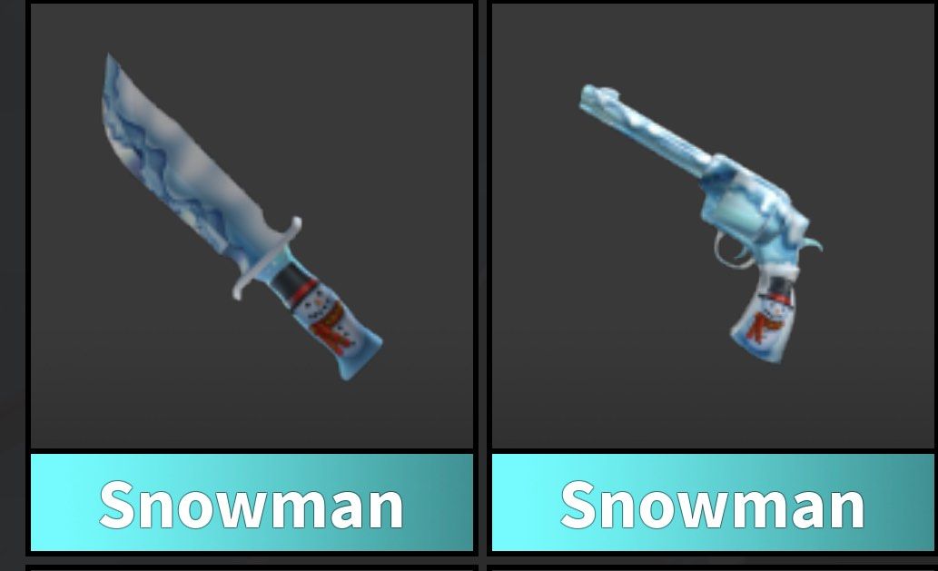ROBLOX mm2 Snowman Set (Collectibles), 電子遊戲, 遊戲機配件, 遊戲週邊商品 - Carousell