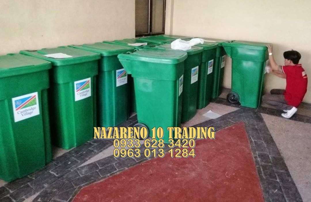 ROLLING BIN TRASH BIN Capacity 150 Liters 240 Liters, Furniture & Home ...