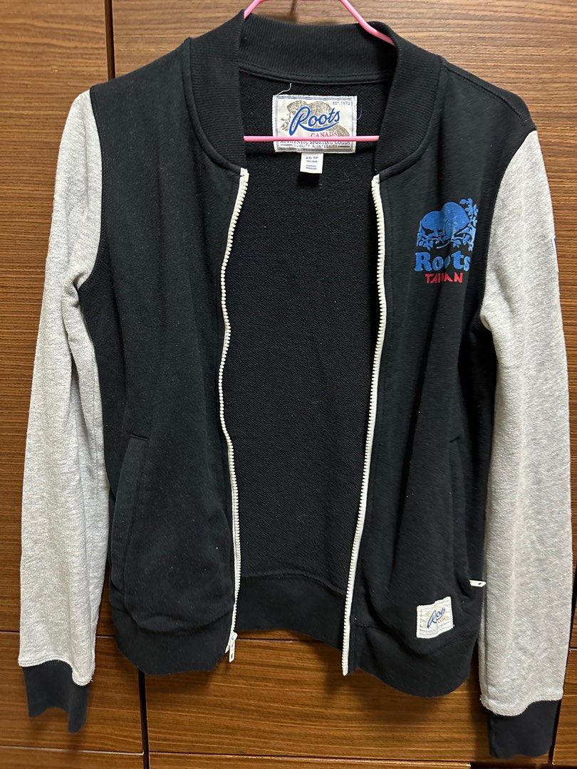 Roots 外套 尺寸S/XS 號 偏大, 她的時尚, 外套、夾克、大衣在旋轉拍賣