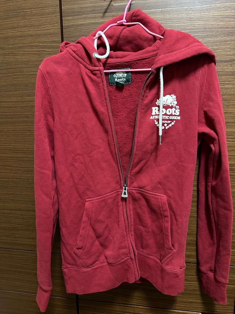 Roots 外套 尺寸S/XS 號 偏大, 她的時尚, 外套、夾克、大衣在旋轉拍賣