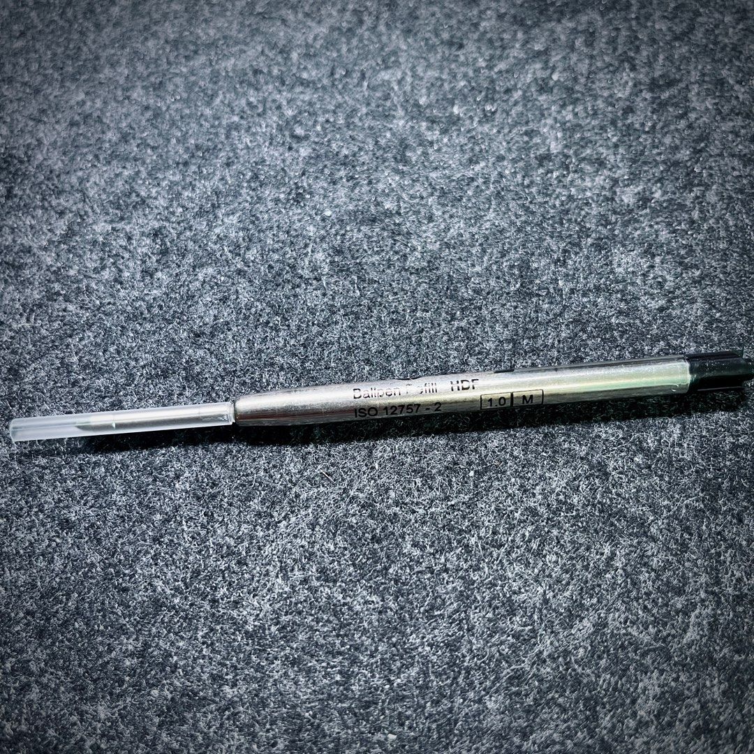 Rotring 600 Parker Style Refill [Black] 1.0 M Medium Tip ISO 12757-2 ...