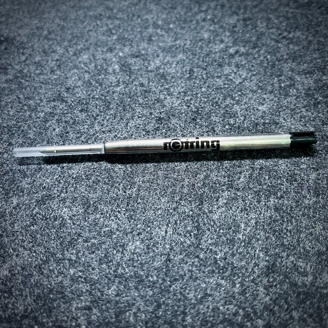 Rotring 600 Parker Style Refill [Black] 1.0 M Medium Tip ISO 12757-2 ...