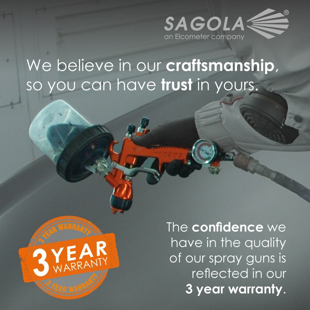 Sagola Classic Lux Gravity Cup paint spray gun, Hobbies & Toys ...