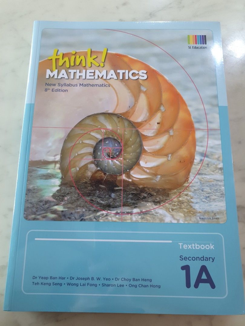 BOTH Sec 1 Math Textbook 1A and 1B Brand new in Clingwrap, Hobbies ...