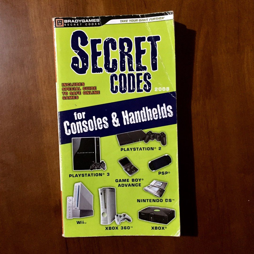 Secret Codes for Consoles and Handhelds 2008, Hobbies & Toys, Books ...
