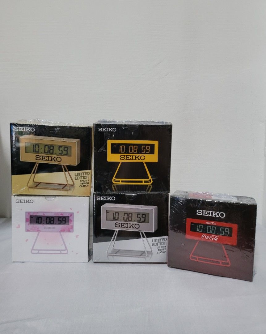 Seiko marathon alarm clock, Luxury, Accessories on Carousell