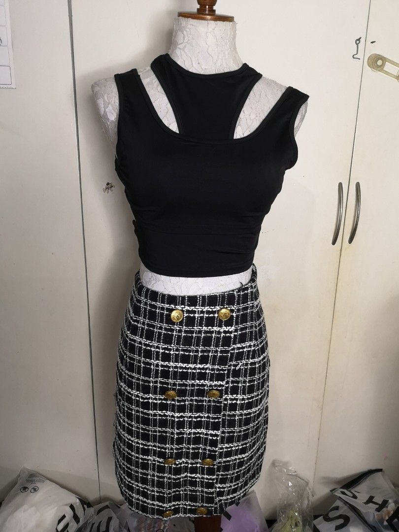 Shein 2 in one sleevess top, Women's Fashion, Tops, Others Tops on ...