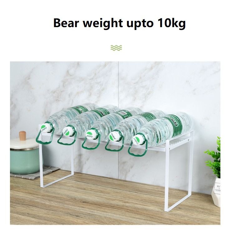 Simple Stackable Kitchen Rack Organizer Spice Rack Space Saving Shelf ...