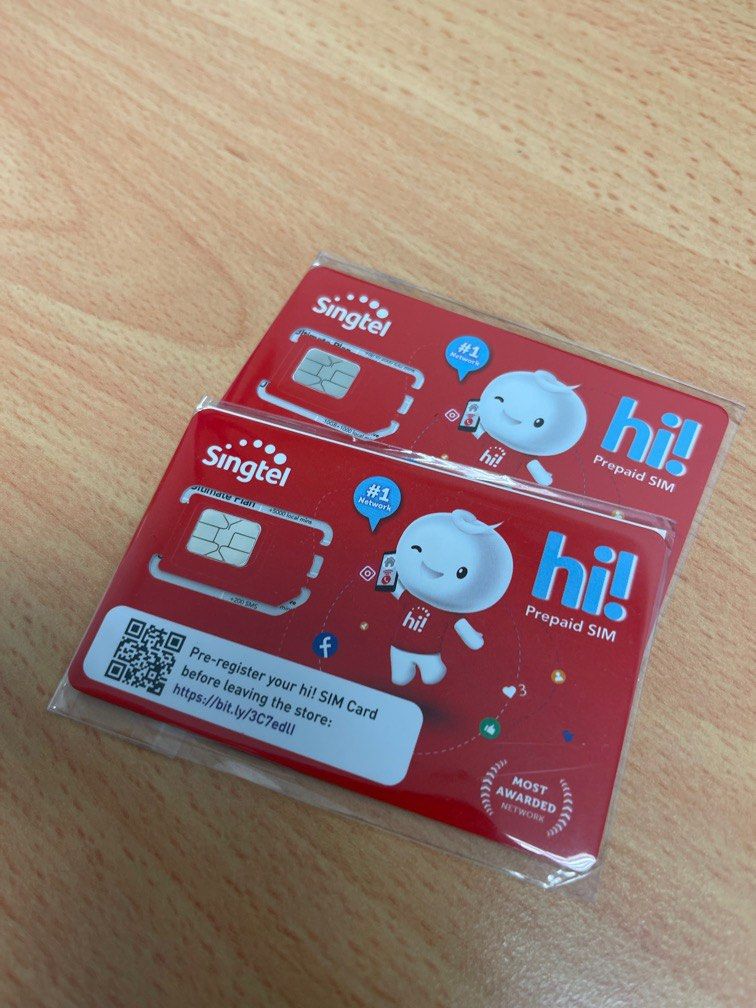Singtel 100GB Prepaid SIM Card, Hobbies & Toys, Travel, Travel ...
