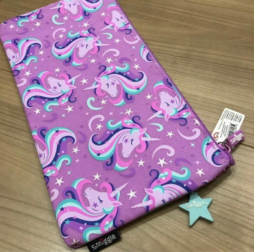 Smiggle Unicorn pencil case, Hobbies & Toys, Stationery & Craft ...