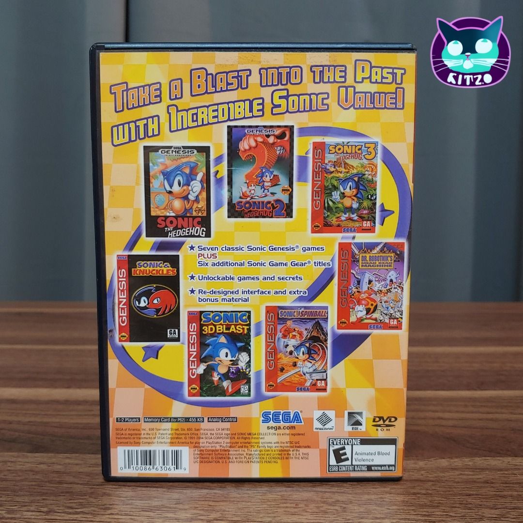 Sonic Mega Collection Plus Ntsc Uc Video Gaming Video Games Playstation On Carousell