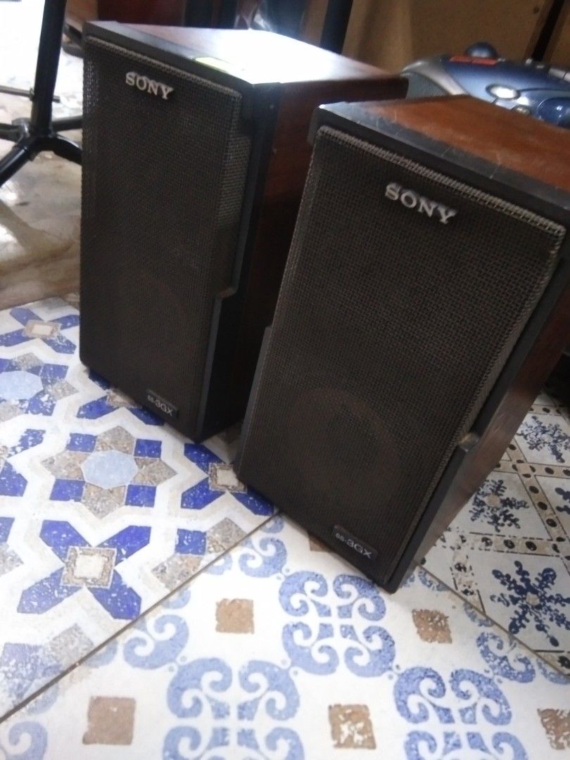 Sony model SS-3GX bookshelf speakers, Audio, Soundbars, Speakers ...