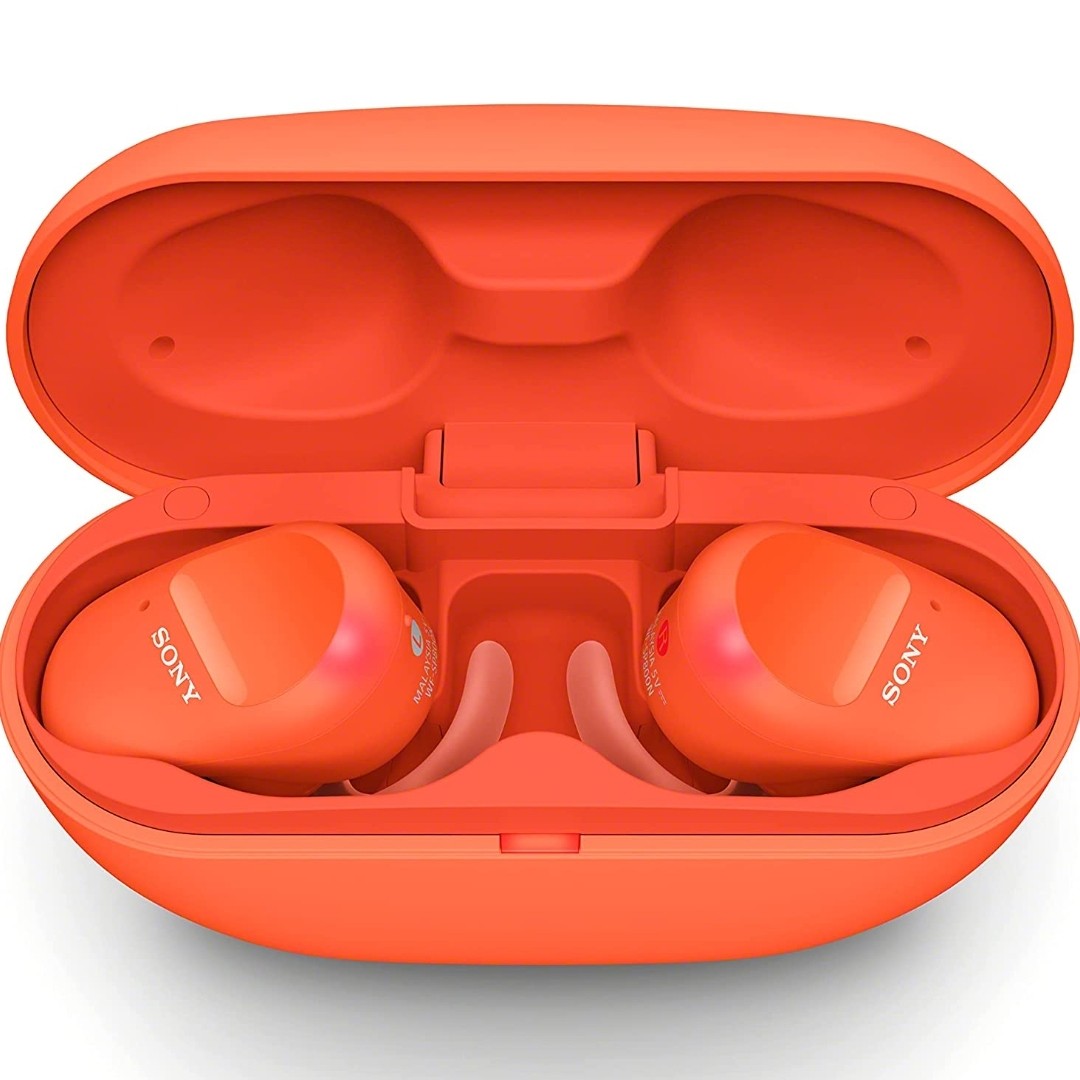 Sony WF-SP800N Truly Wireless Noise-Cancelling Headphones for Sports ...