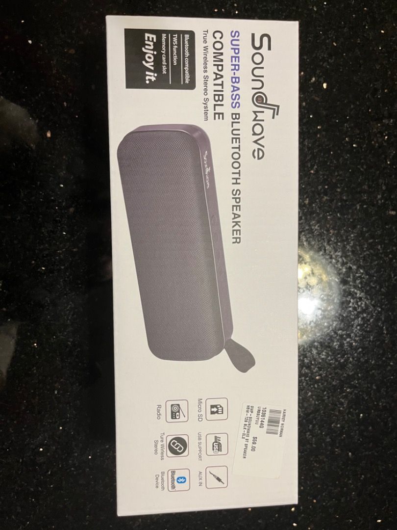 Soundwave Bluetooth speakers, Audio, Soundbars, Speakers & Amplifiers ...