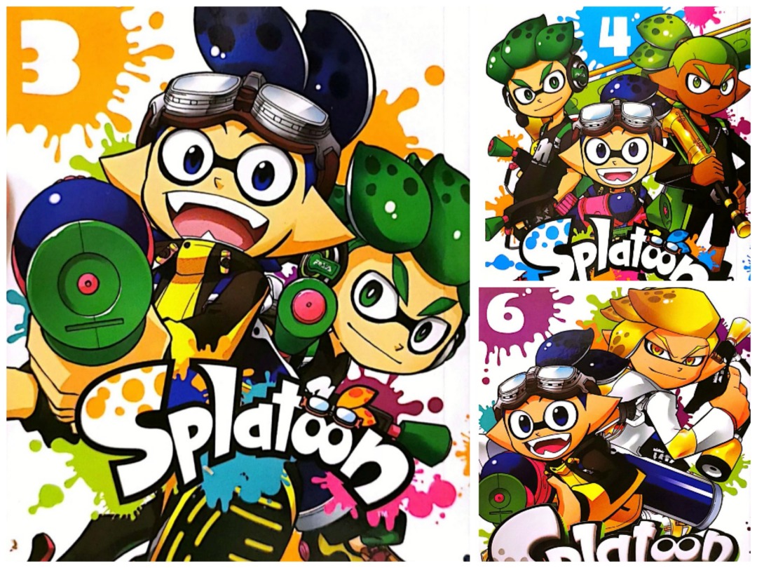 Splatoon book series, Hobbies & Toys, Books & Magazines, Comics & Manga ...