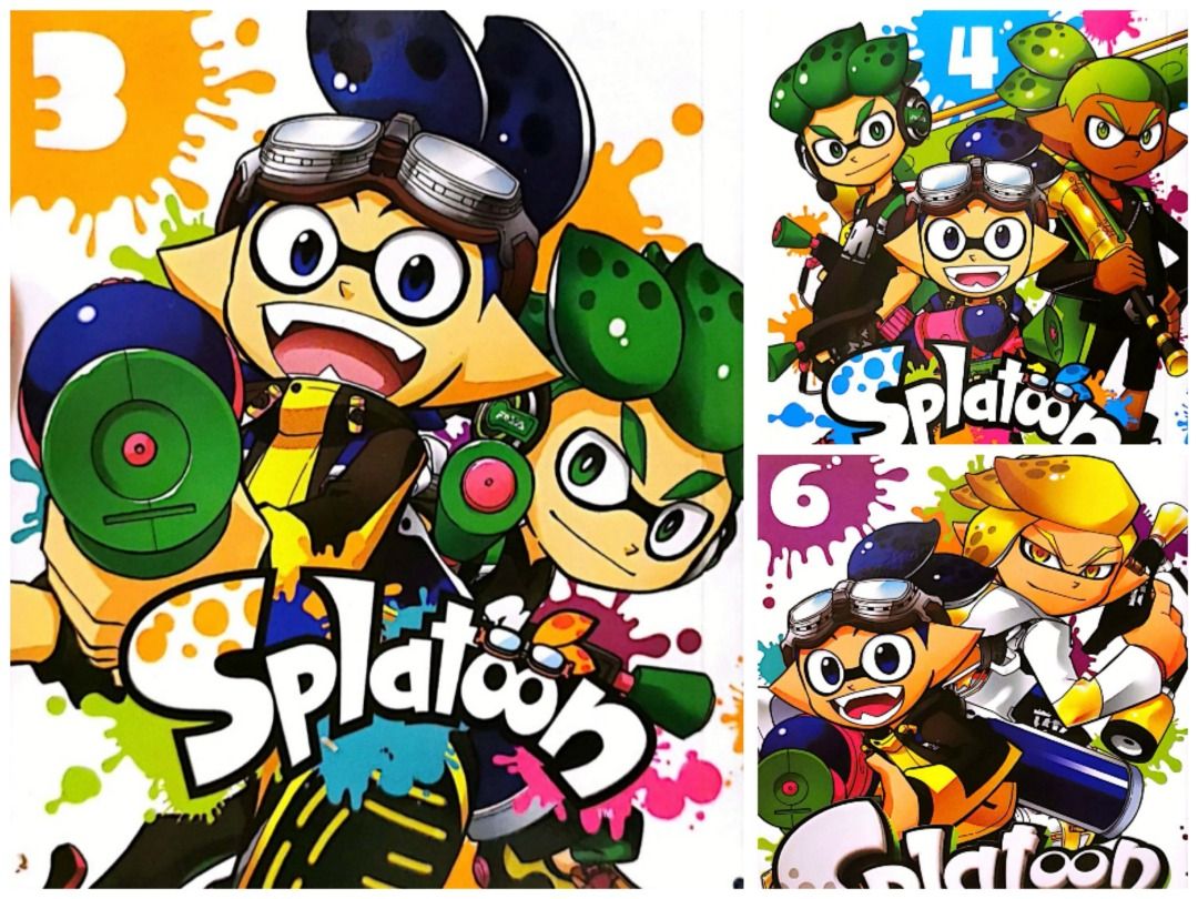 Splatoon book series, Hobbies & Toys, Books & Magazines, Comics & Manga ...