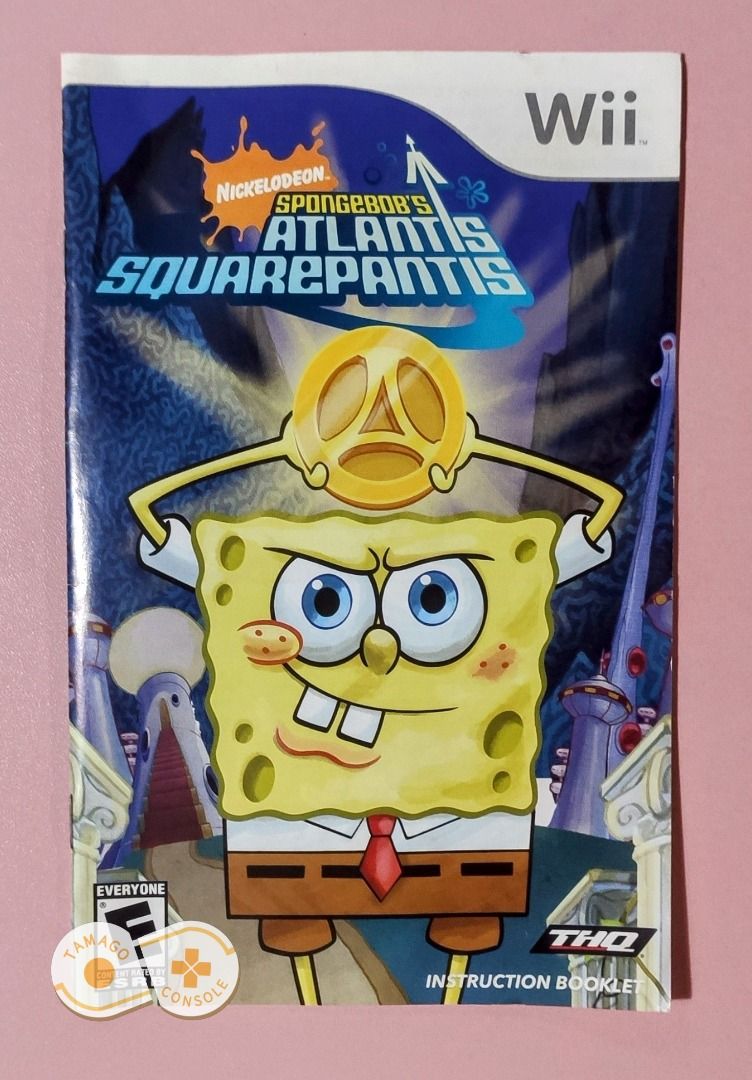 SpongeBob's Atlantis SquarePantis - [WII Game] [NTSC / ENGLISH Language ...