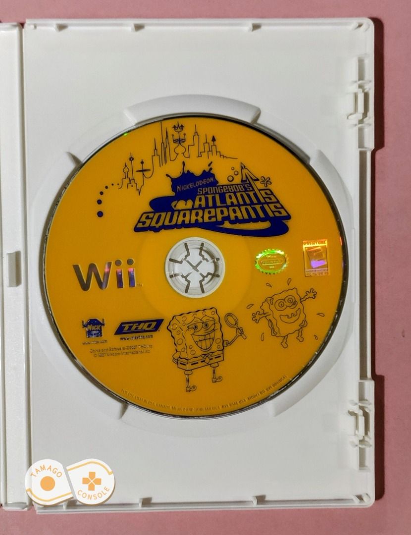 SpongeBob's Atlantis SquarePantis - [WII Game] [NTSC / ENGLISH Language ...